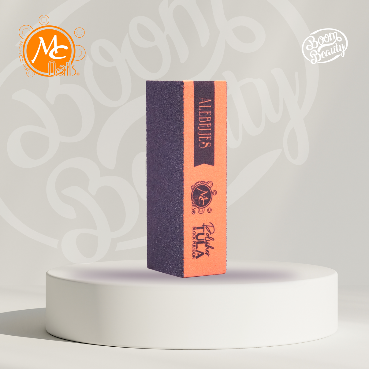 BoomBeauty - MC - -Block Pulidor Naranja